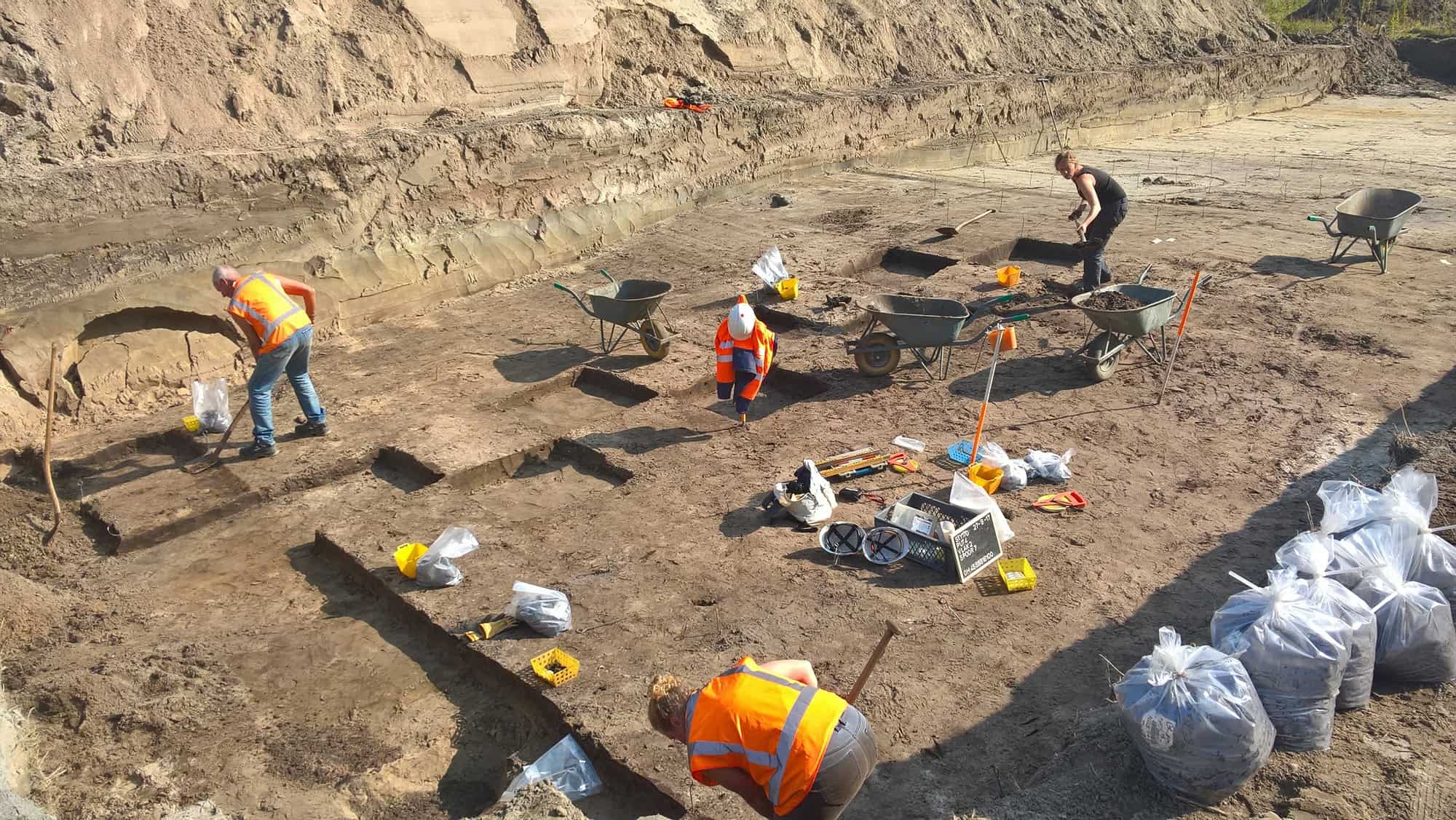 Sporen uit de Steentijd gevonden in Den Haag | Archeologie Online